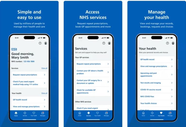 Case Study: NHS App – To Access a Range of National Health Services in the UK - Top IT ...