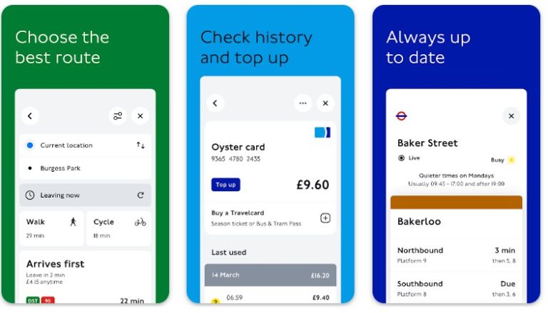 TfL Go: Plan, Pay, Travel with The Official App of Transport of London ...